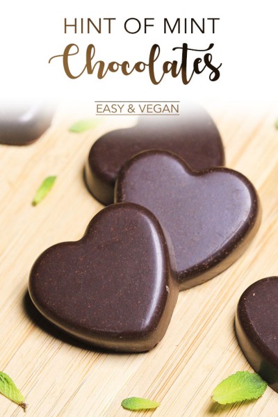 EASY Vegan Mint Chocolates - with coconut sugar - Kind Earth