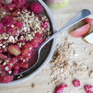 Raspberry & Apple Vanilla Breakfast Compote - with a hint of coconut ...