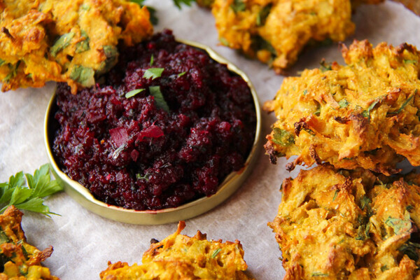 Baked Pakora - Vegan Indian Food - Kind Earth