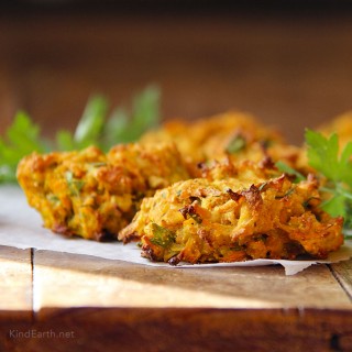 Baked Pakora - Vegan Indian Food - Kind Earth