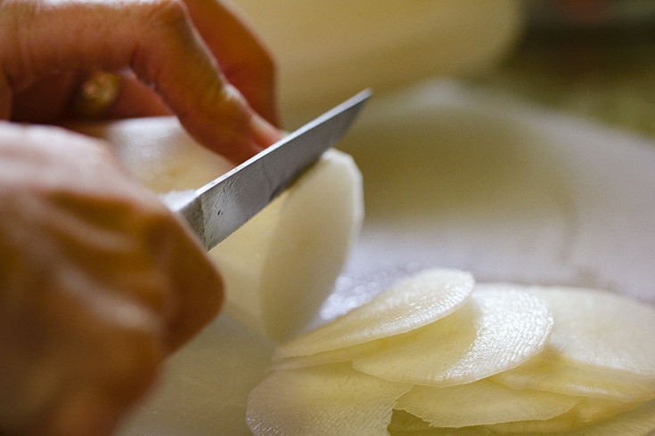 Mam's Hawaiian Pickled Daikon - made easy (white radish, mooli) - Kind ...