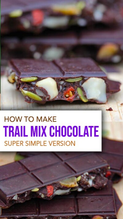 Trail Mix Chocolate Bar Recipe - Vegan - Kind Earth