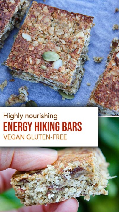 Apple & Ginger Oat Bars - healthy vegan - Kind Earth